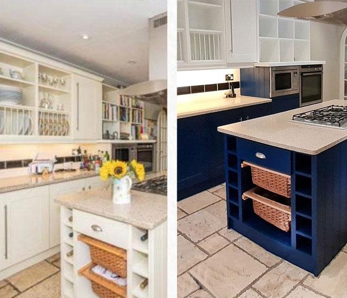 Kitchen Unit Makeover • Chic Little Haven